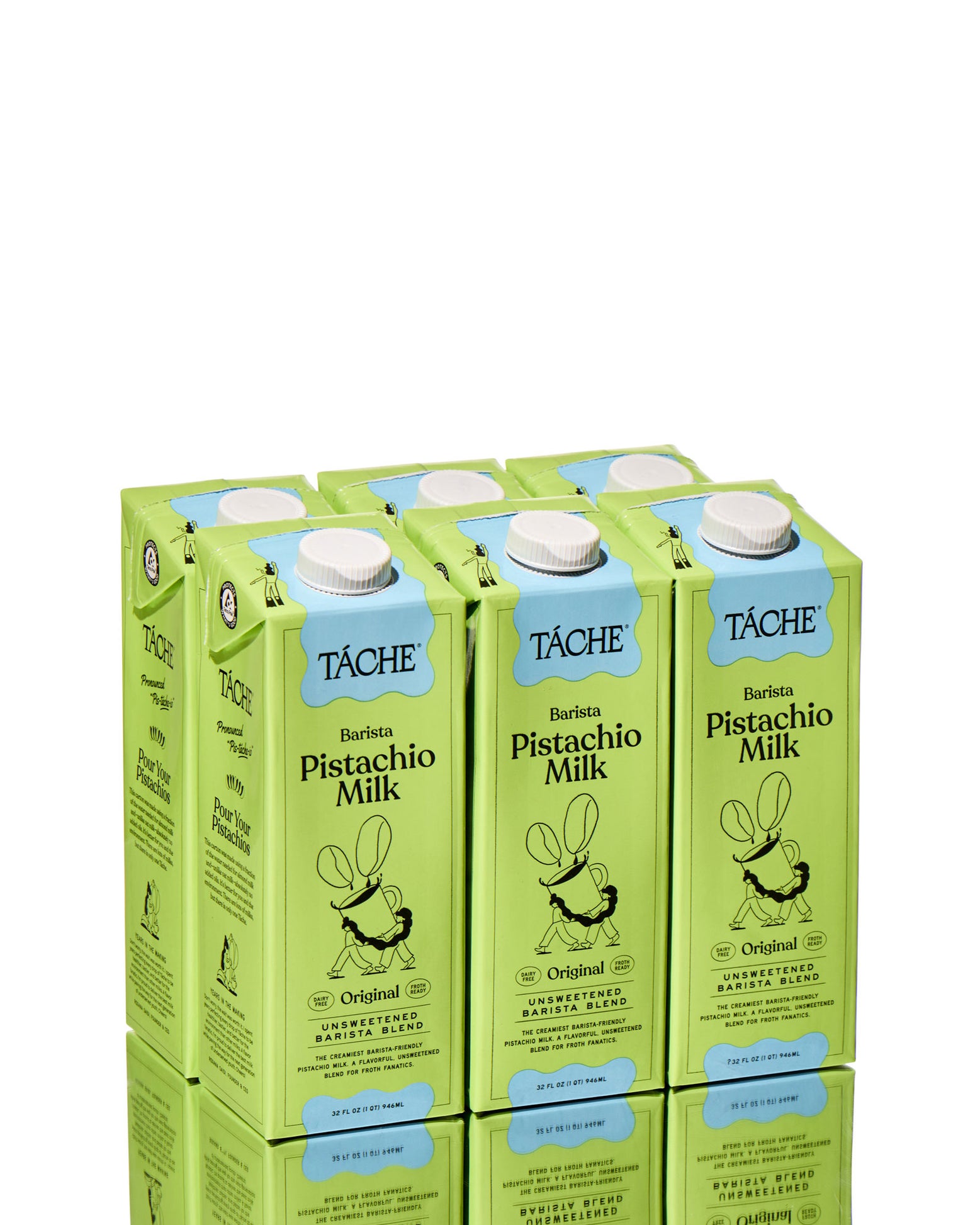 Unsweetened Original Barista Pistachio Milk | Táche Pistachio Milk – TÁCHE